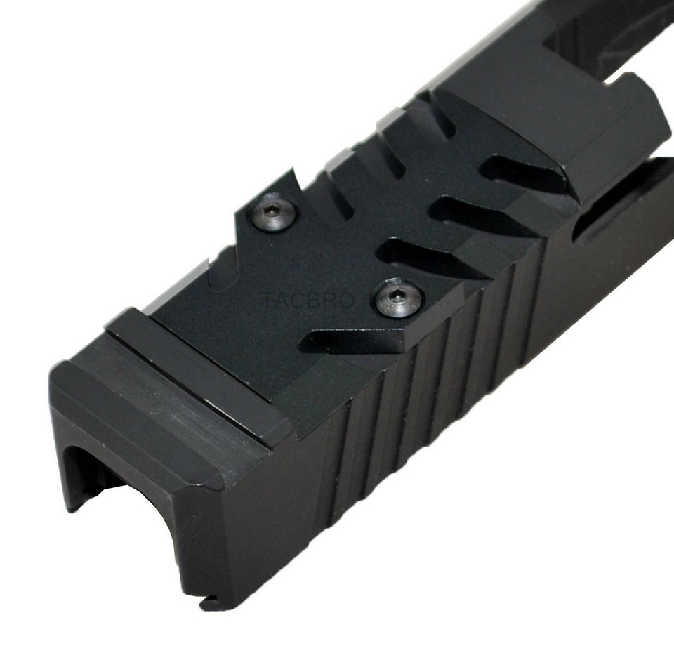 Black Anodized Aluminum Trijicon RMR Cover Plate for G17 G19 G26 Cut ...
