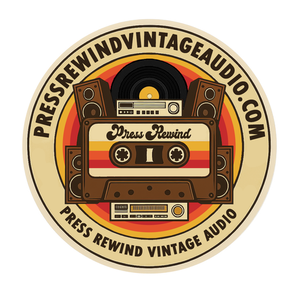 Press Rewind Vintage Audio | eBay Stores