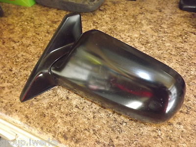 OEM 88-91 Honda Civic hatchback SH3 driver exterior manual mirror ...