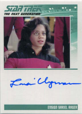 Star Trek TNG Portfolio Prints S2 Autograph Card Lanai Chapman as ...