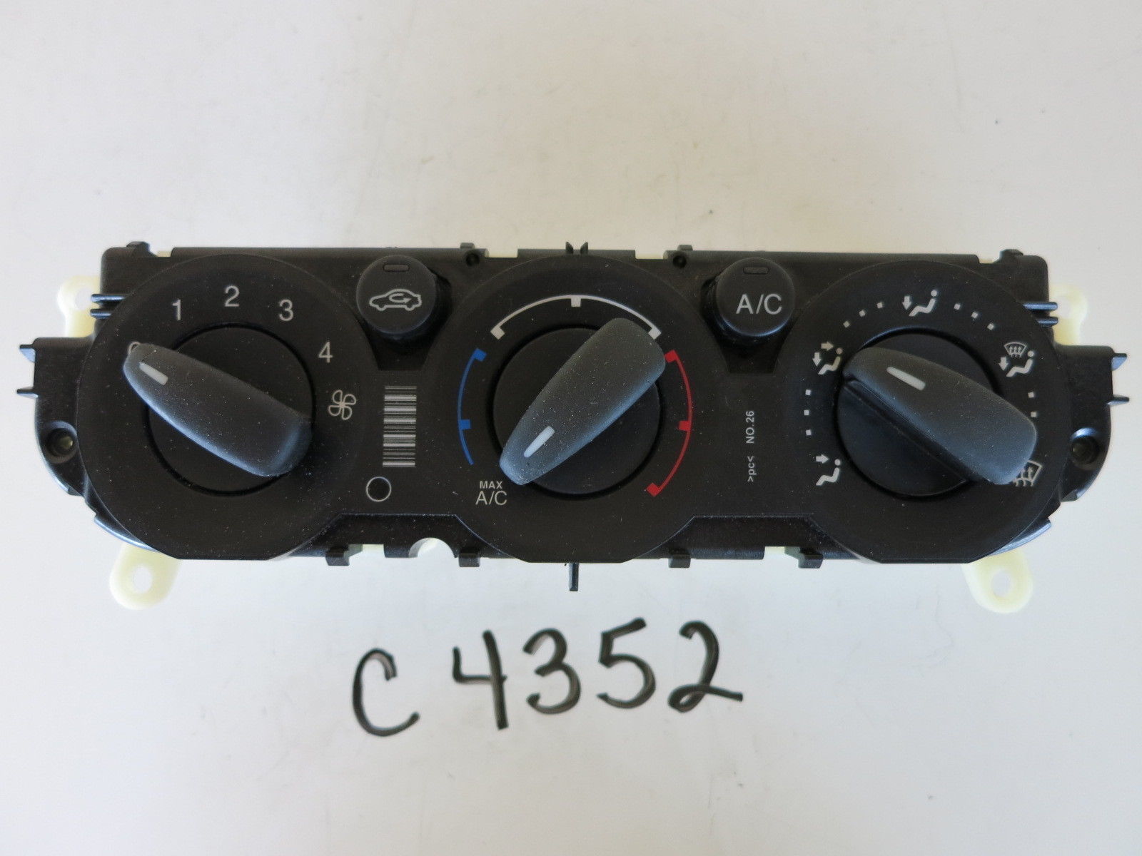 12 FORD FOCUS CLIMATE CONTROL PANEL TEMPERATURE UNIT A/C HEATER HVAC ...