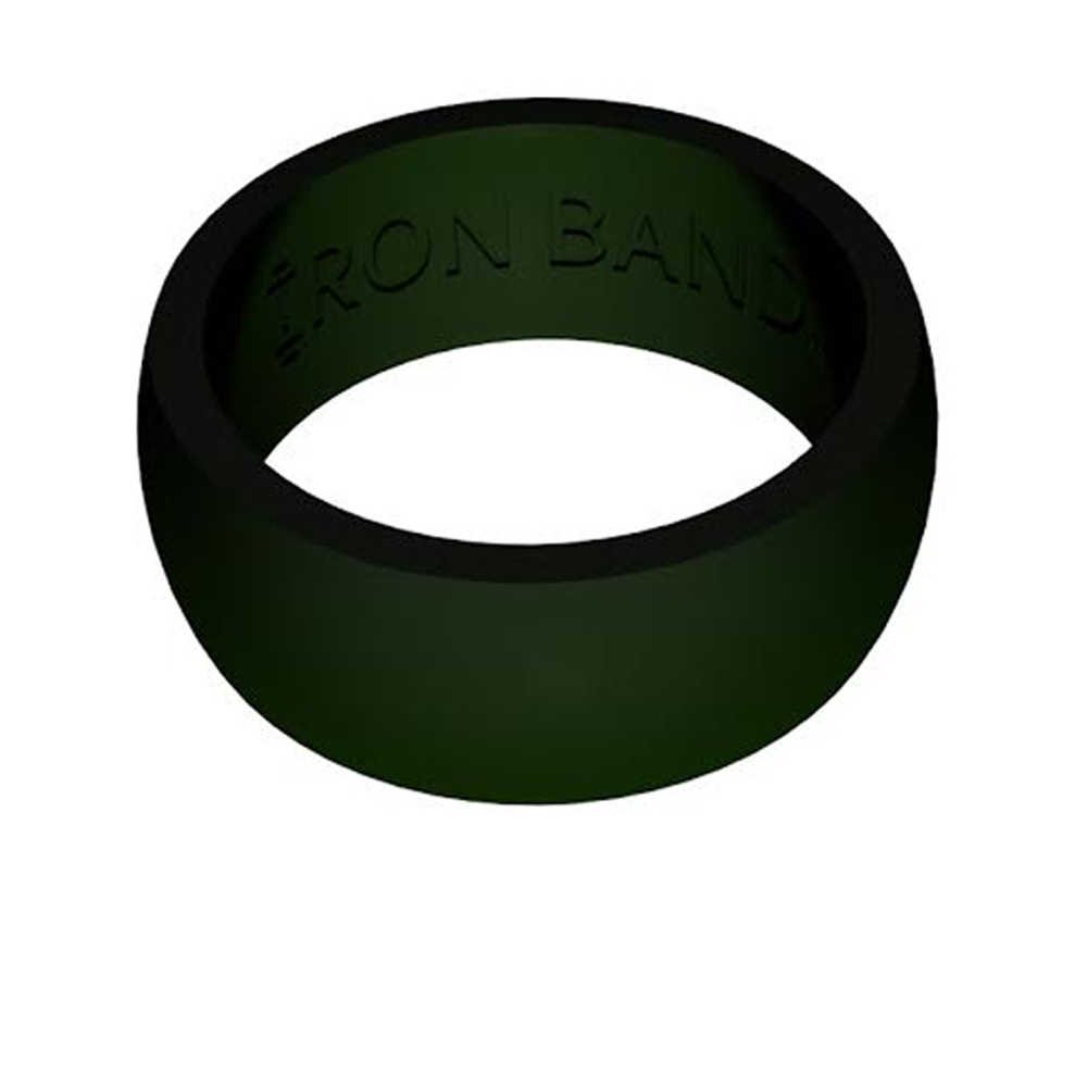 Iron Band Quality Silicone Rubber Wedding Ring for an Active Lifestyle ...