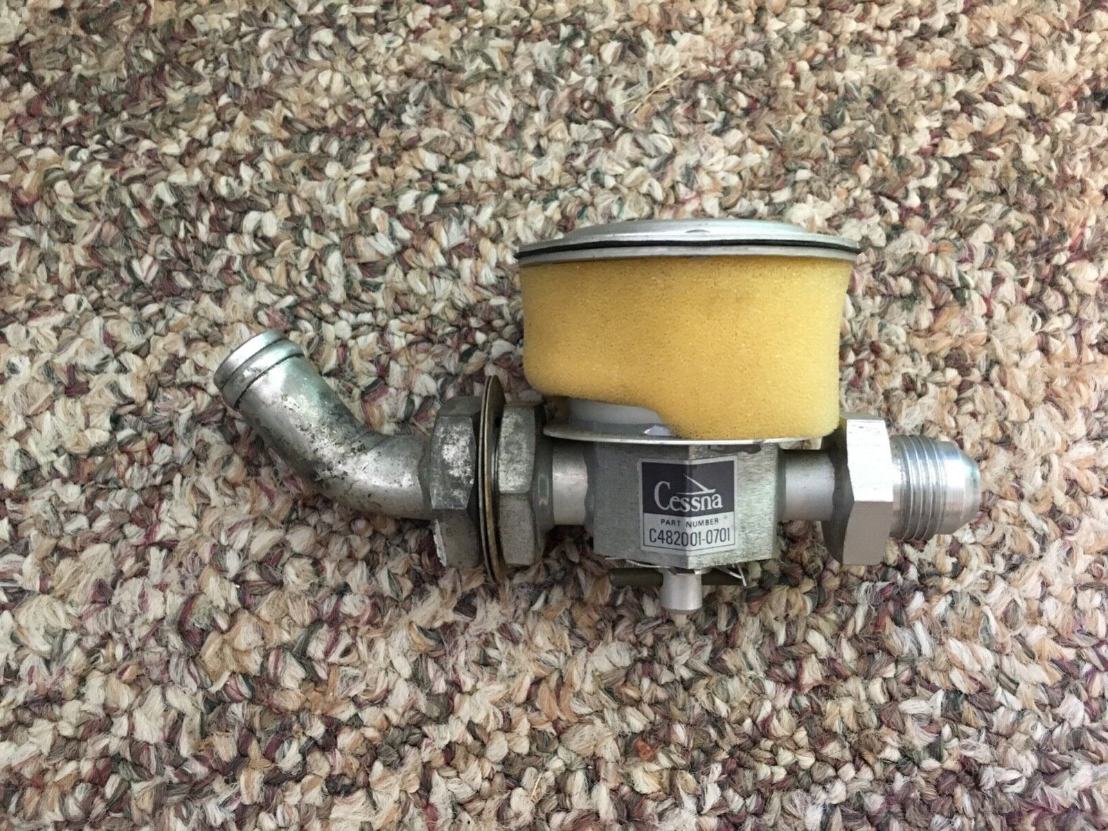 2H3-35 Airborne Vacuum Regulator Cessna PN C482001-0701 206G | eBay