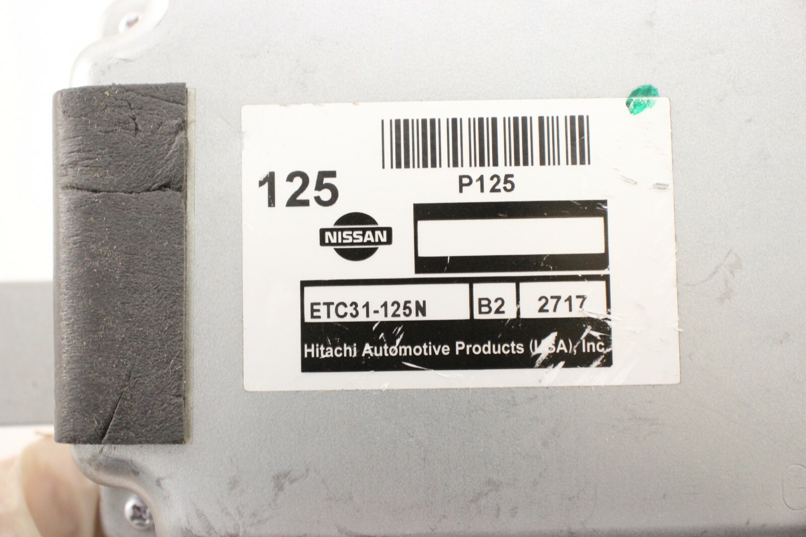 2003 NISSAN SENTRA TRANSMISSION TCM TCU CONTROL MODULE ETC31-125N for ...