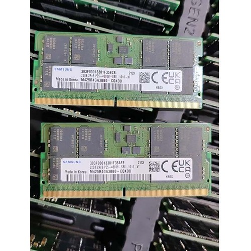Samsung 32GB 2RX8 DDR5 4800B PC5-38400 SODIMM Laptop Memory RAM ...