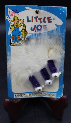 Little Joe Mr Crappie Jig Flies Purple Nos Vintage Fishing | eBay