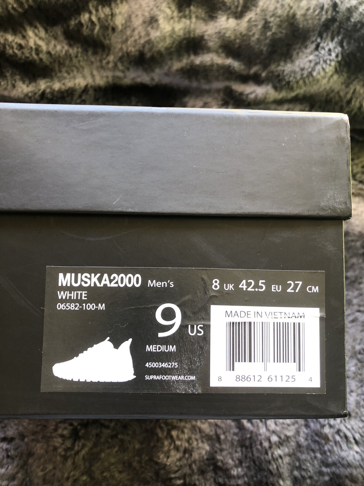 Supra Muska 2000 White US 9 RARE NEW IN BOX RERELEASE Skate Shoes ...