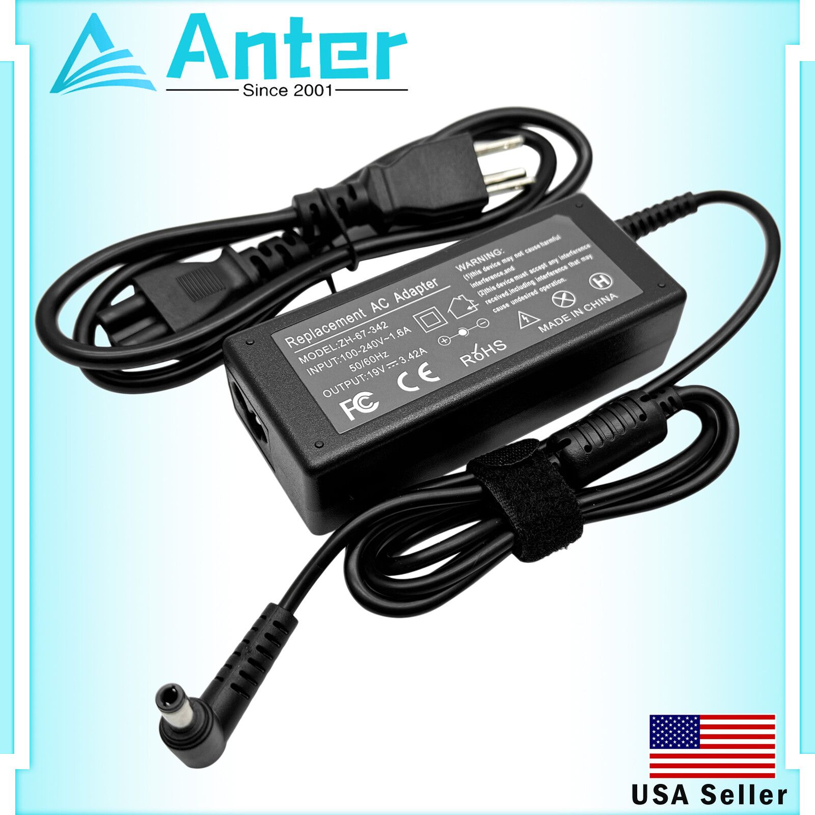 AC Adapter Battery Charger Power Cord Supply For Gateway SA1 SA6 Series ...