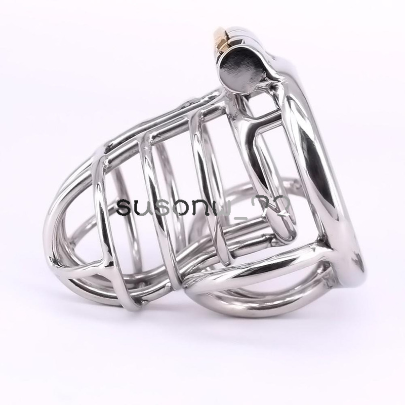 Stainless Steel Male Chastity Devices Scrotum Restraints Gear Stealth ...