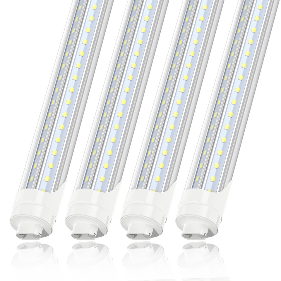 8FT R17D LED Tube Light Bulbs Garage F96T12 HO CW 8 Foot 72W T8 LED ...