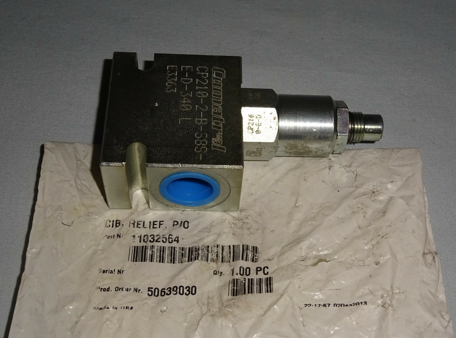 Comatrol CP210-2-B-S8S-E-D-340 L Relief Valve Part No. 11032564 NEW | eBay