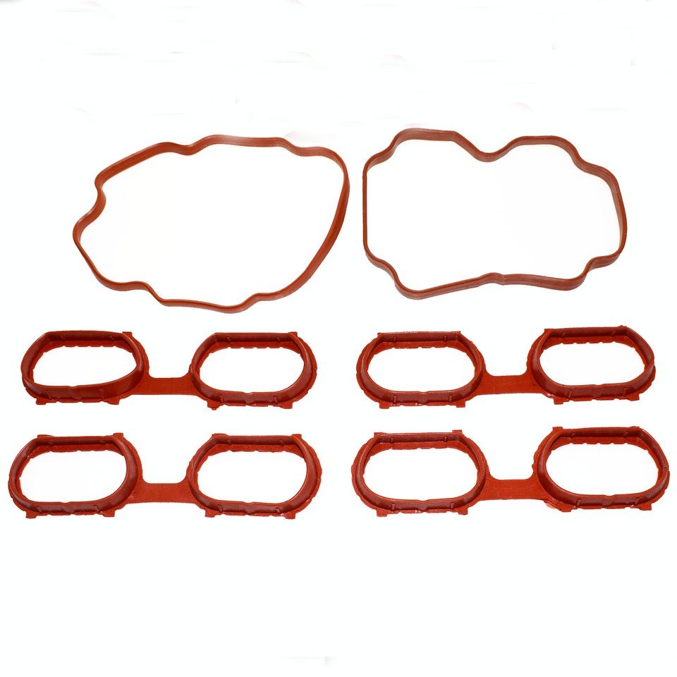11611433328 Intake Engine Manifold Cover Gaskets 6PCS for BMW 740i ...