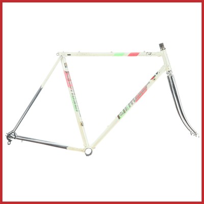 MOSER STEEL FRAMESET FRAME SET LEADER 80s VINTAGE ROAD RACING BIKE ...
