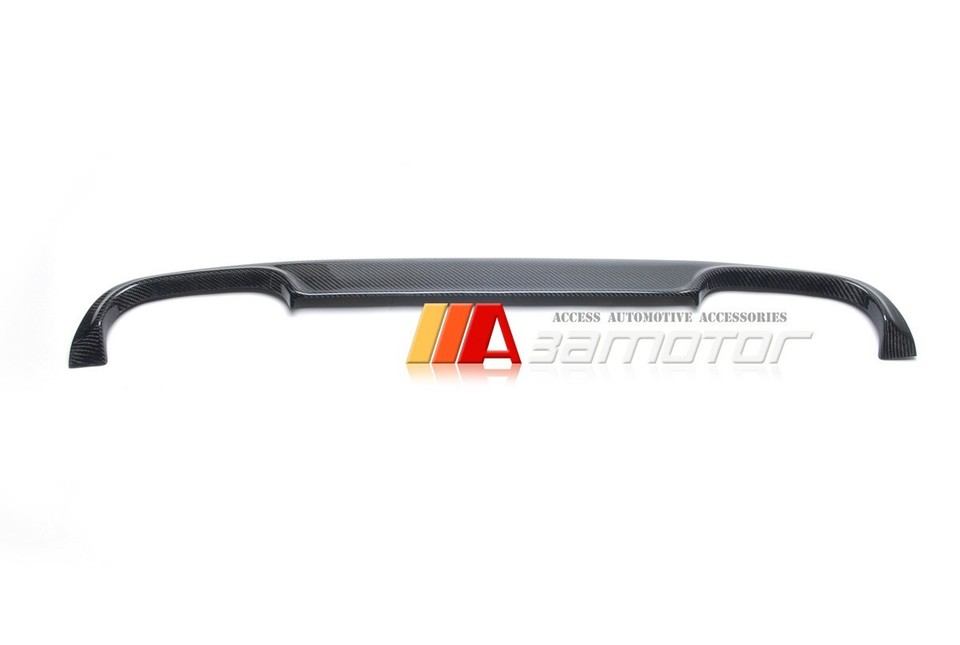 Carbon Fiber Rear Diffuser Cover fits 2007-2008 Mercedes W221 S-Class ...