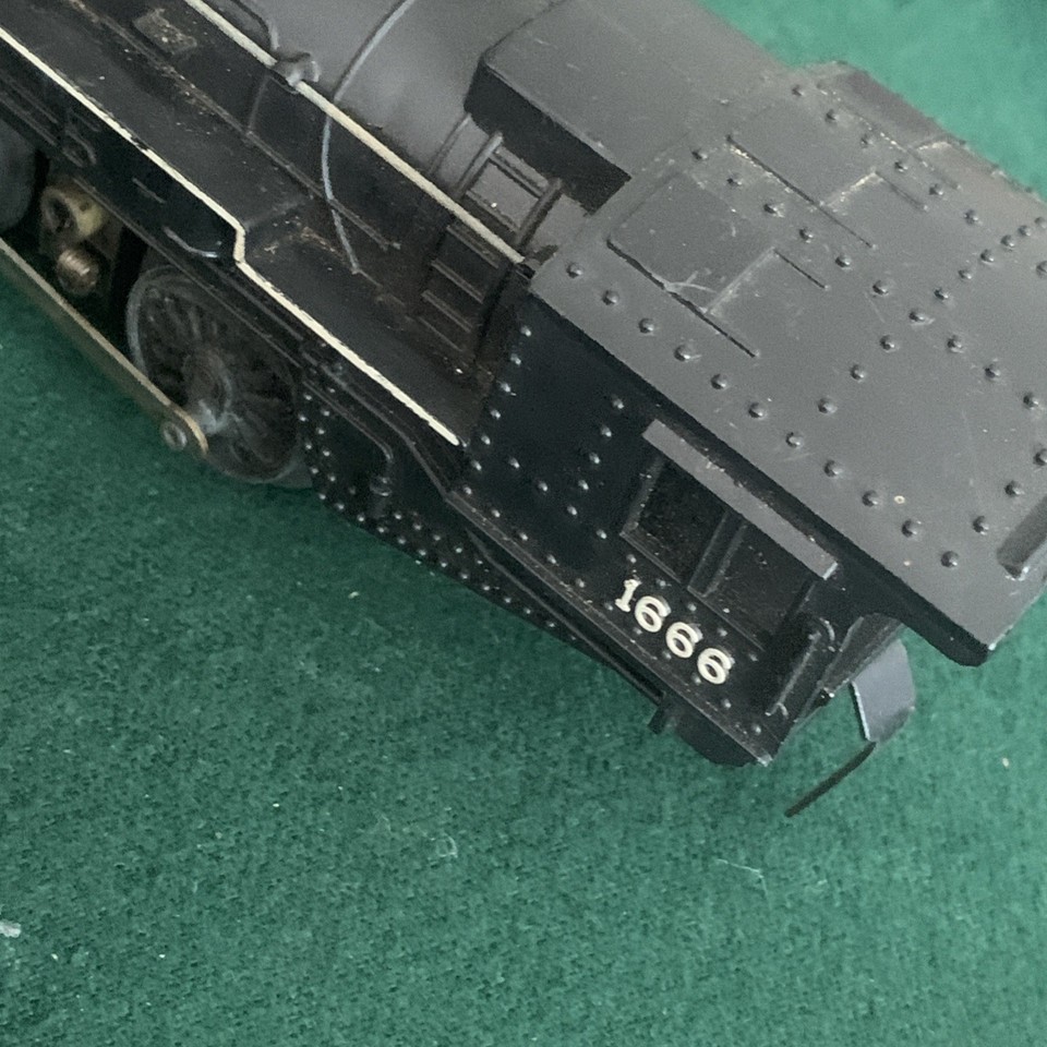 Vintage MARX 1666 Locomotive O-4-2 w/ UP Slope Back Tender, O-Gauge ...