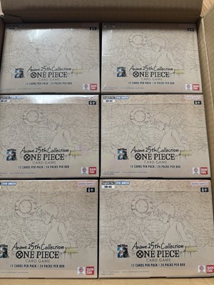One Piece EB02 Anime 25th Collection Booster Box Sealed - MINT - QUICK ...