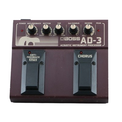 Boss AD-3 Acoustic Instrument Processor Guitar Effects Pedal P-29815 | eBay