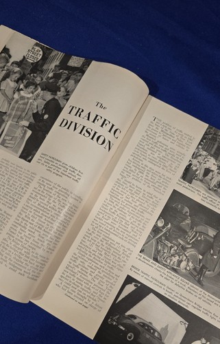 1951 April Spring 3100 NYPD New York City Police Vintage Traffic Bureau ...