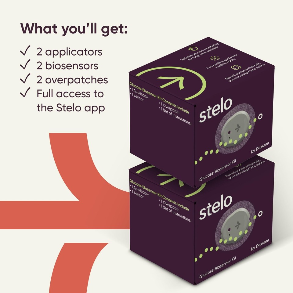 Stelo Glucose Biosensor & App by Dexcom—A Leader in Continuous Glucose ...
