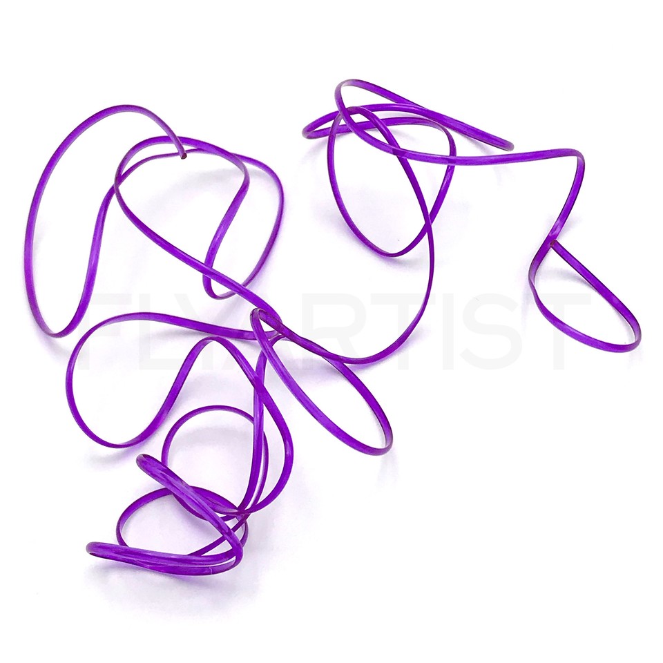 HALF ROUND D RIB - Hareline Fly Tying Vinyl Ribbing Material in 20 ...