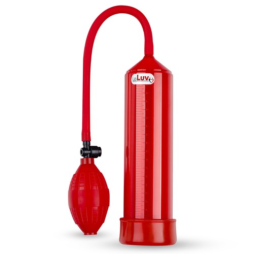 LeLuv Penis Pump Easyop Premium Bgrip 8.25 by 2.25 Inch Cylinder + TPR ...