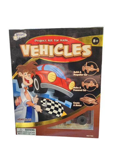 Project Kit For Kids Vehicles By Bright Products Propeller Car Powered ...