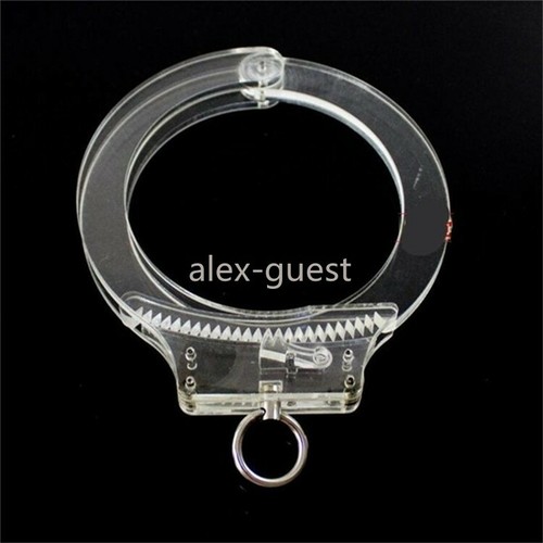 Poly Carbon Neck Slaver Handcuff Collar Shackle Restraints Cangue Resin ...