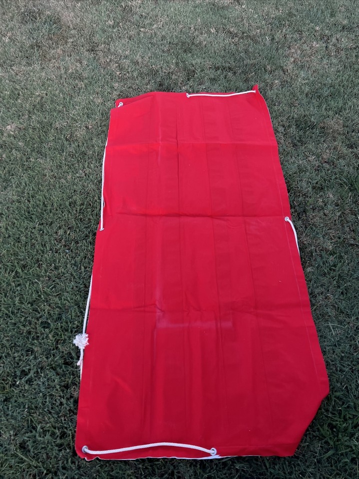 Canvas Raft Pool Beach Float Vintage Extra Heavy Duty 29x60 Wings ...