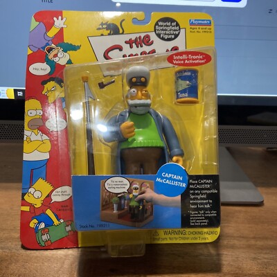 The SIMPSONS CAPTAIN McCALLISTER World of Springfield Interactive ...