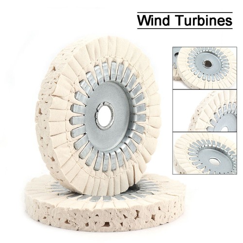 6 inch Cotton Airway Buffing Polishing Wheel With 20mm Bore For Rotary ...