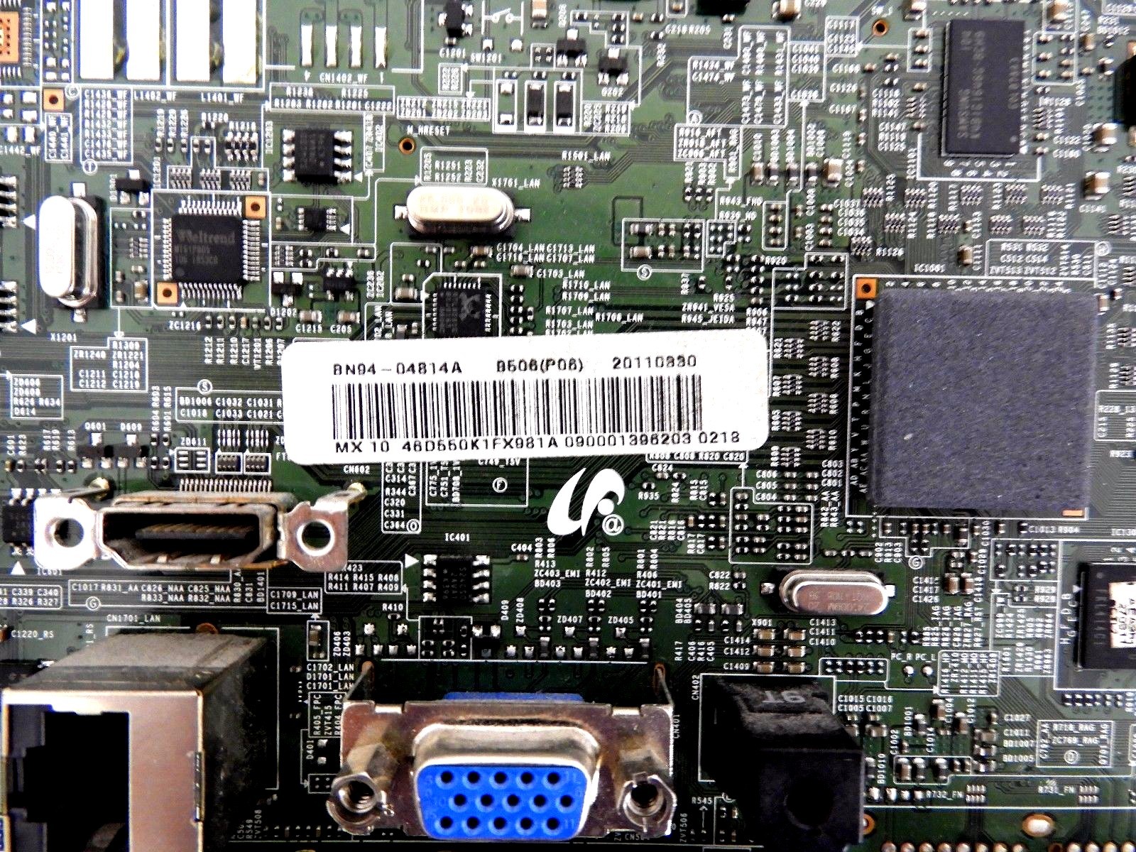 Samsung LN46D550K1F Main Board BN94-04814A | eBay