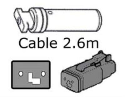 ABS SENSOR / GENUINE MERITOR / 20509865, 20528657, 20528658, 20528661 ...