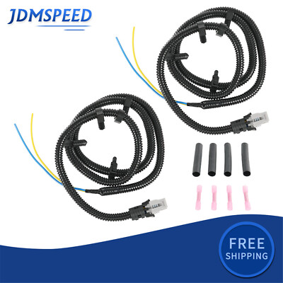 2x ABS Wheel Speed Sensor Wire Harness Plug Pigtail for Chevrolet Buick ...