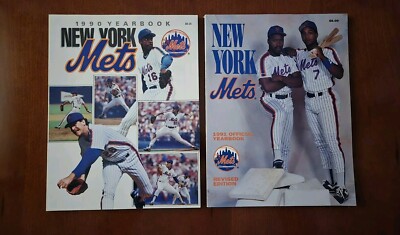 1990 & 1991 New York Mets Yearbooks | eBay