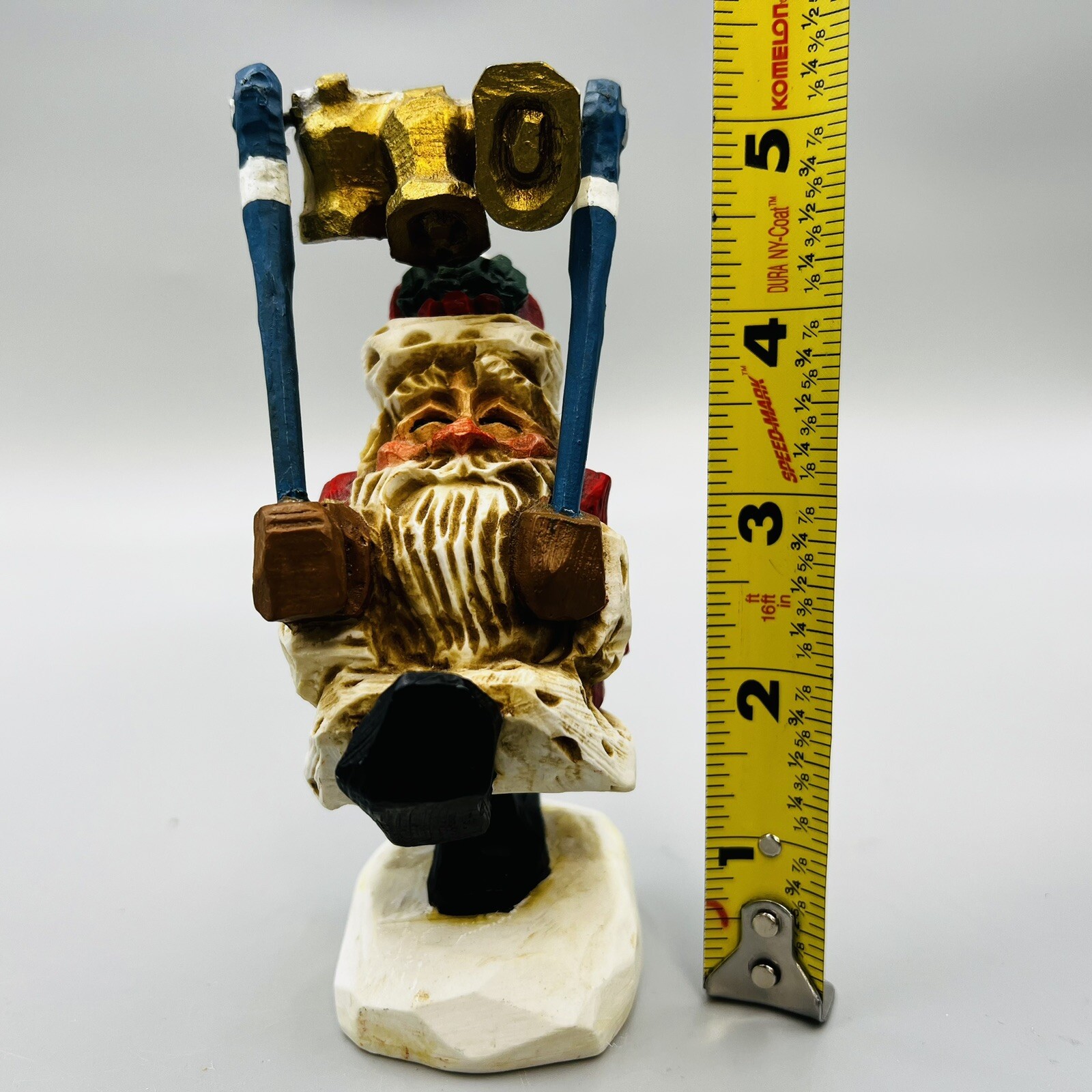 David Frykman Santa Christmas 1995 Holding Bell Ringer Figurine DF1071 ...