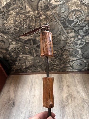 Handforged Trident Meat Fork Spit Fireplace Hearth Cooking Tool | eBay