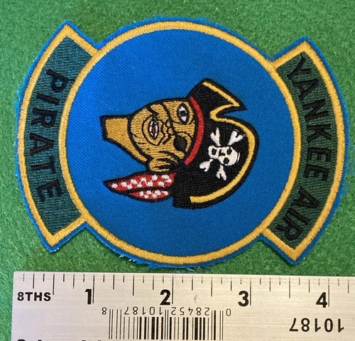 Vintage US Navy, Yankee air pirate squadron, Embroidered Patch, NOS | eBay