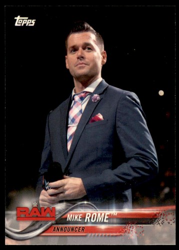 2018 Topps WWE #60 Mike Rome - NM-MT | eBay