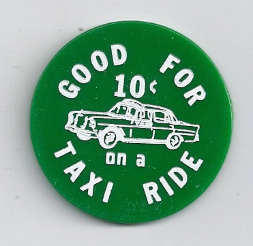 Mariposa Taxi-Mariposa, California Transit Token CA 1000 I | eBay
