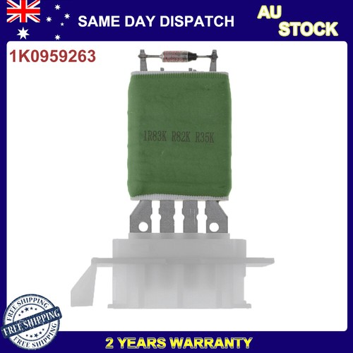 Blower Motor Heater Fan Resistor For Volkswagen Caddy Eos Golf Passat ...