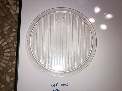 1920's 30's Vintage STANDARD Head Light Big GLASS LENS Lamp 10-1/8 OLD ...