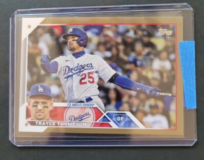 2023 TRAYCE THOMPSON 0020/2023 Topps Series 2 - (GOLD) Card #343 ...