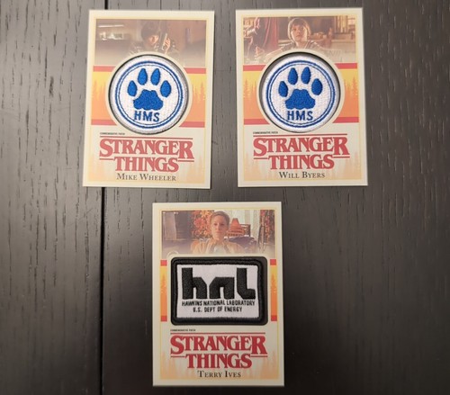 Topps Stranger Things 3 Patch Cards Lot | eBay