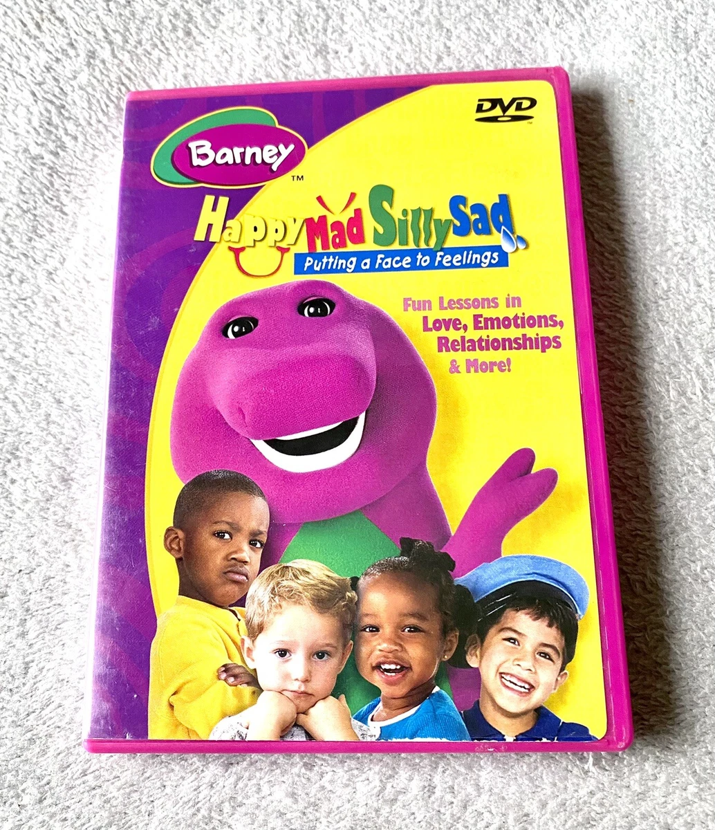 Barney Happy Mad Silly