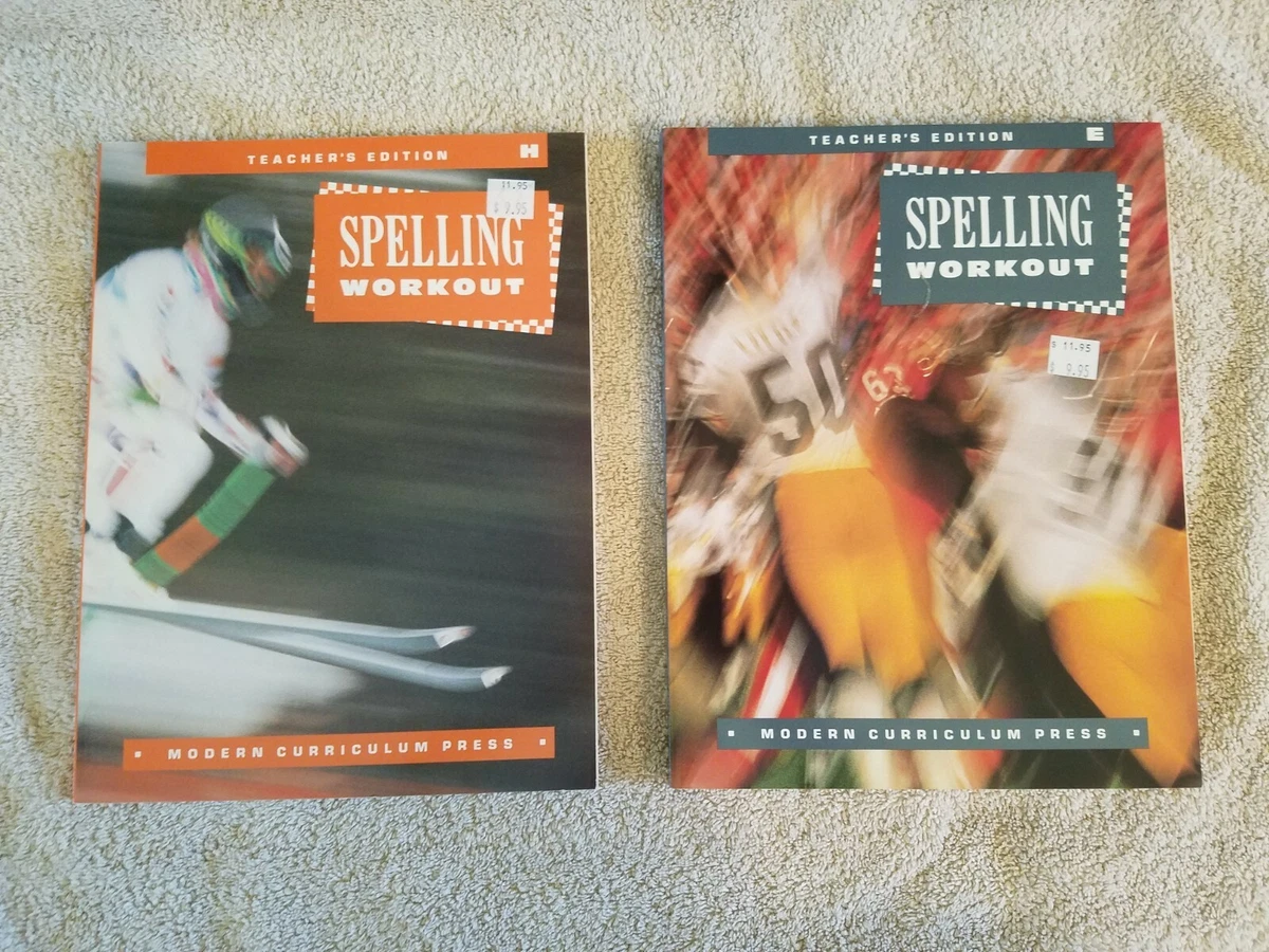Modern Curriculum Press Spelling Workout Levels | EOUA Blog