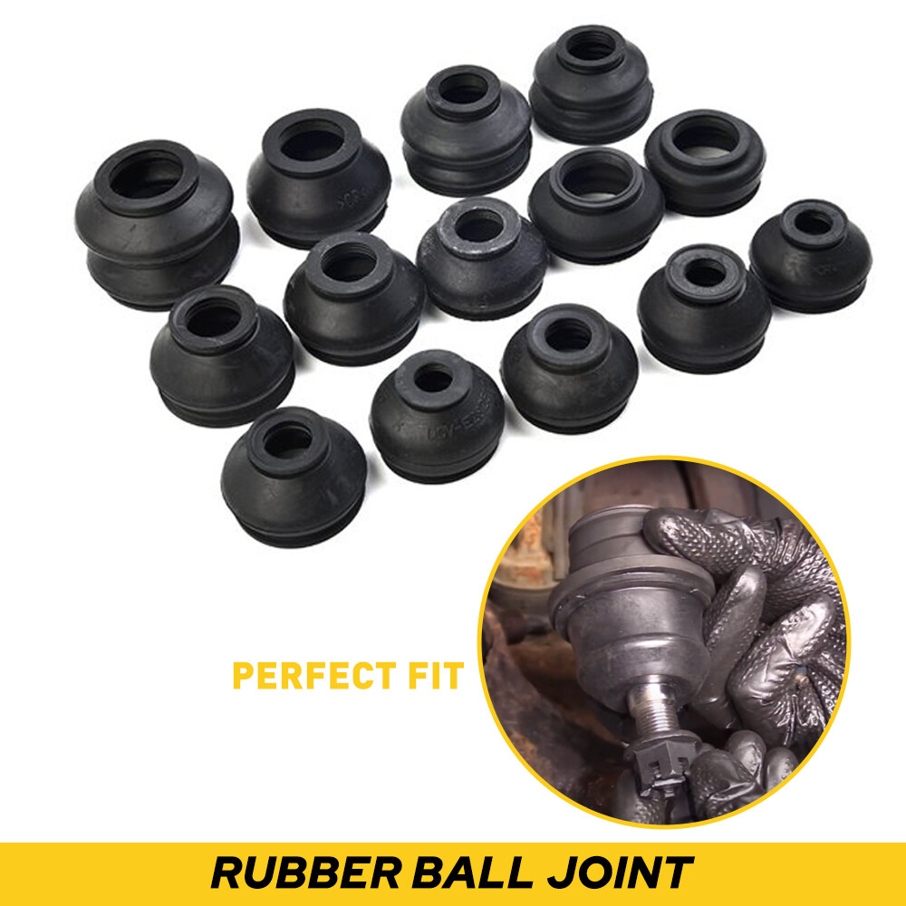 14pcs Universal-Rubber Tie Rod End Ball Joint Dust Boots Dust Cover ...