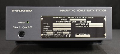 FURUNO FELCOM 12 TYPE IC-212 INMARSAT-C MOBILE EARTH STATION | eBay