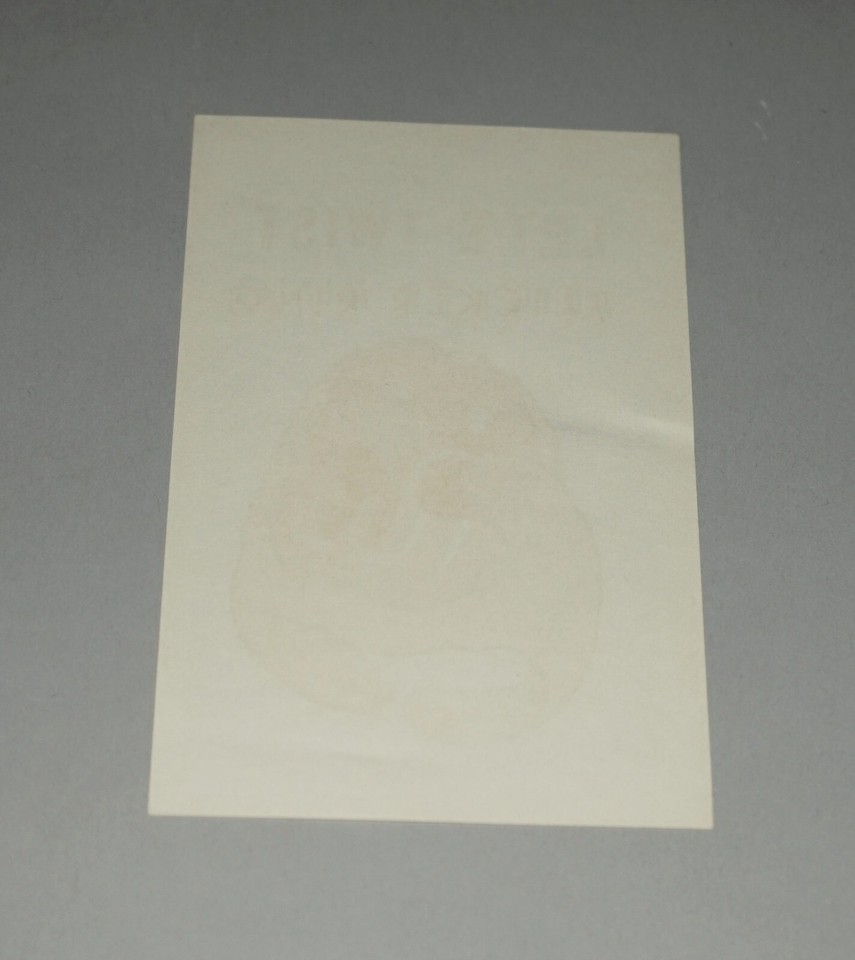 1960S-70S LET'S TWIST FLICKER RING GUMBALL TOY CHARM MACHINE PAPER ...