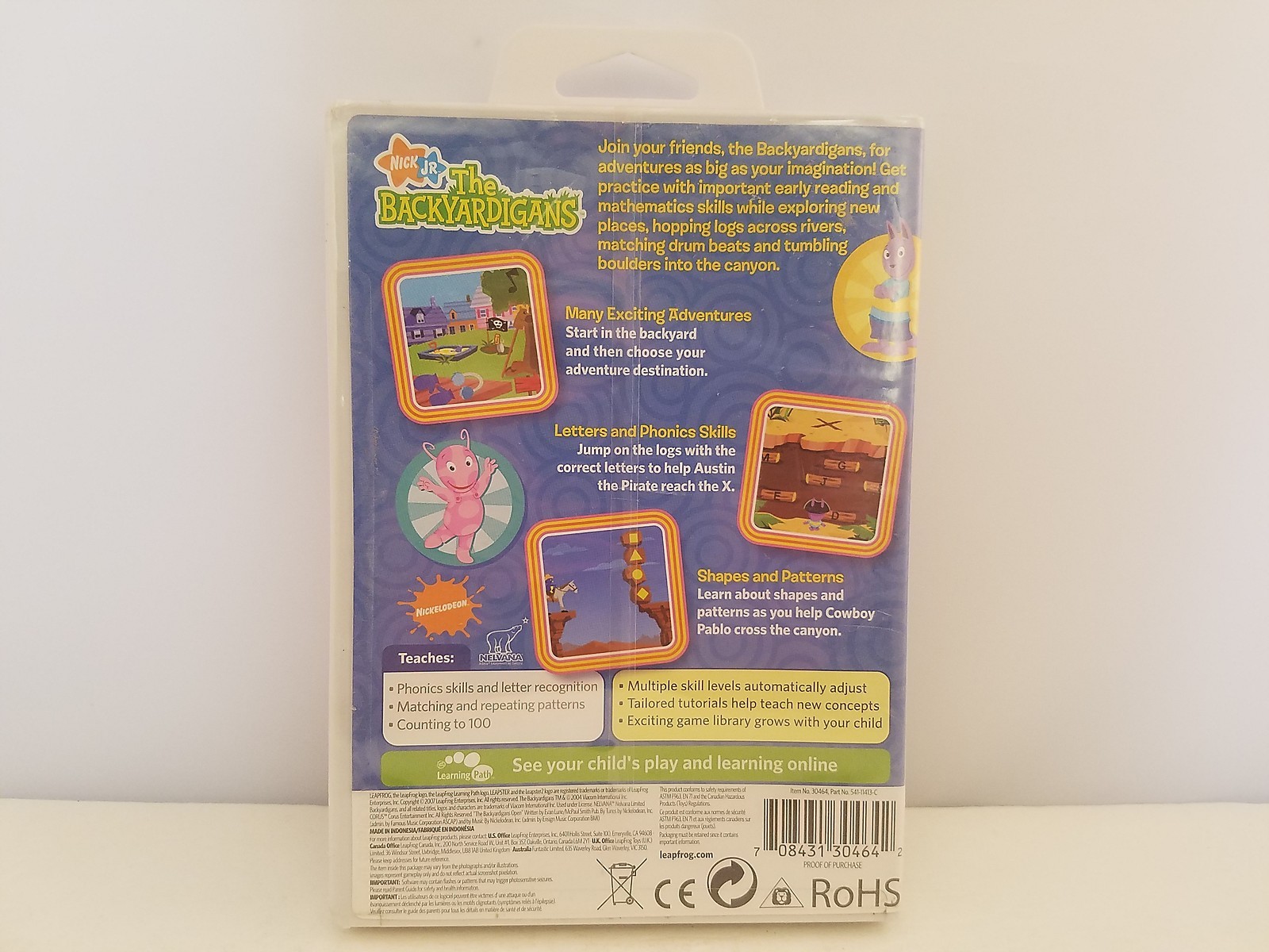 LeapFrog Leapster Learning Game | Nick Jr | The Backyardigans ...
