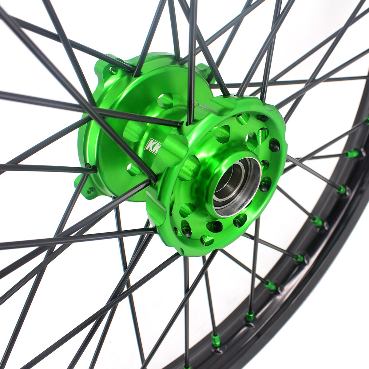 KKE 21/19 CNC Wheels Rims For Kawasaki KX250F KX450F 2006-2018 KX125 ...